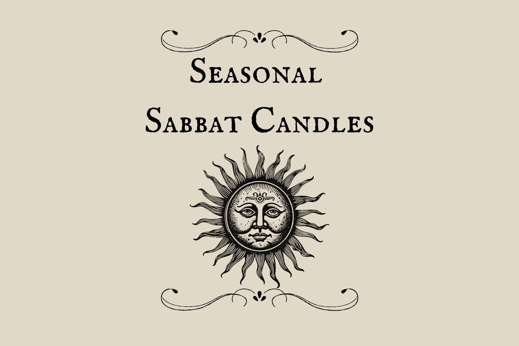 Sabbat Ritual Candles (Seasonal) – Crescent & Craft