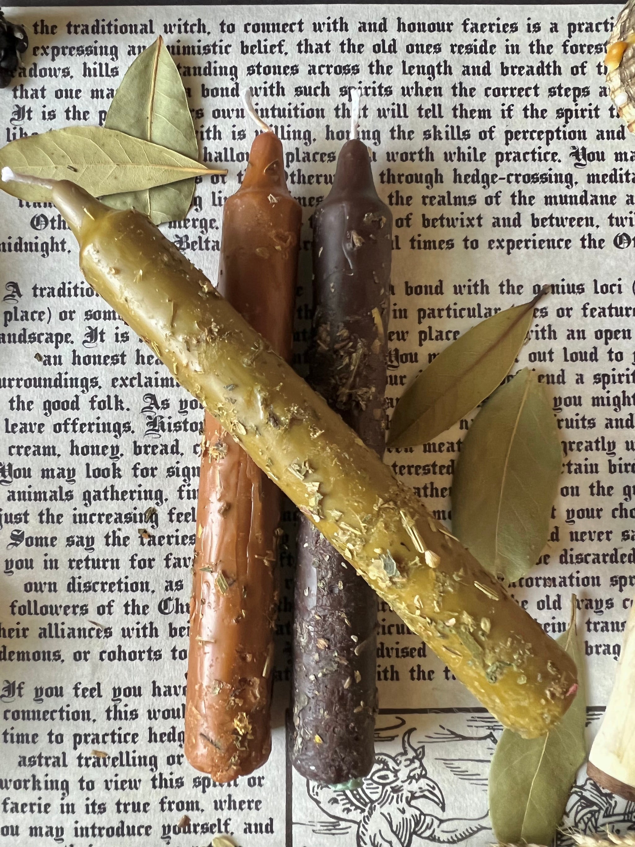 Sabbat Ritual Candles – Crescent & Craft